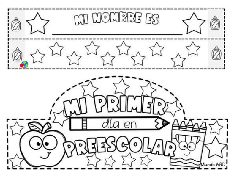 Corona Mi Primer Día de Clases | PDF