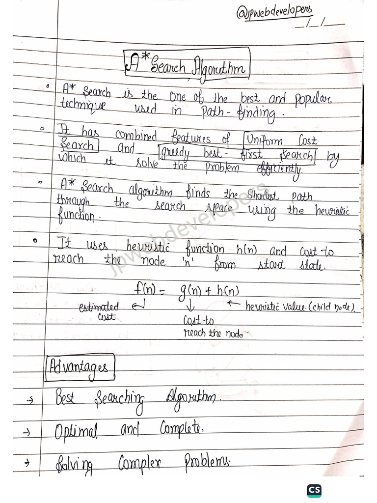 A Star Search Algorithm | PDF A Star Search Algorithm | PDF