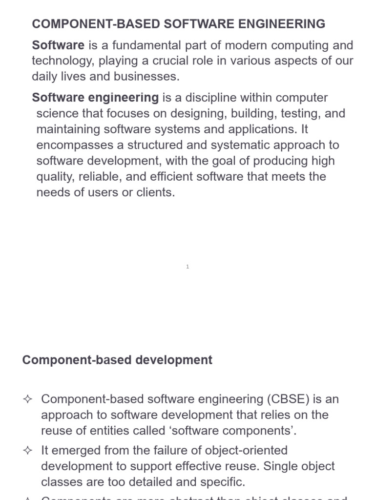 LECTURE 1 Introduction To CBSE | PDF | Interface (Computing) | Computers