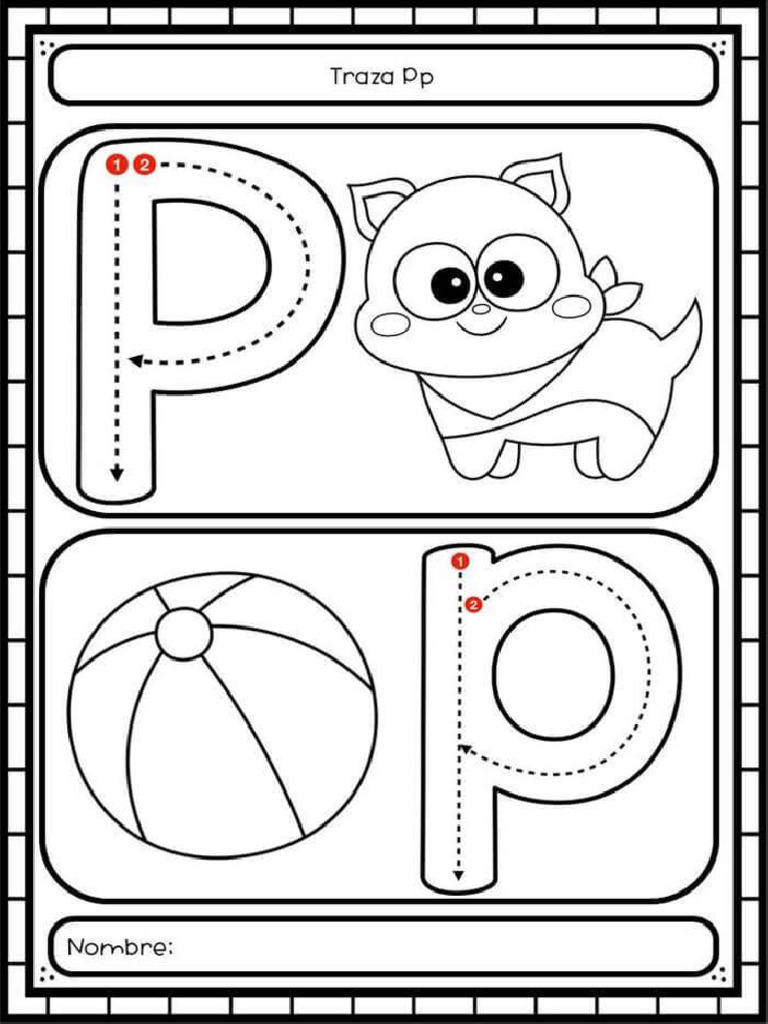 Trazar la letra P | PDF