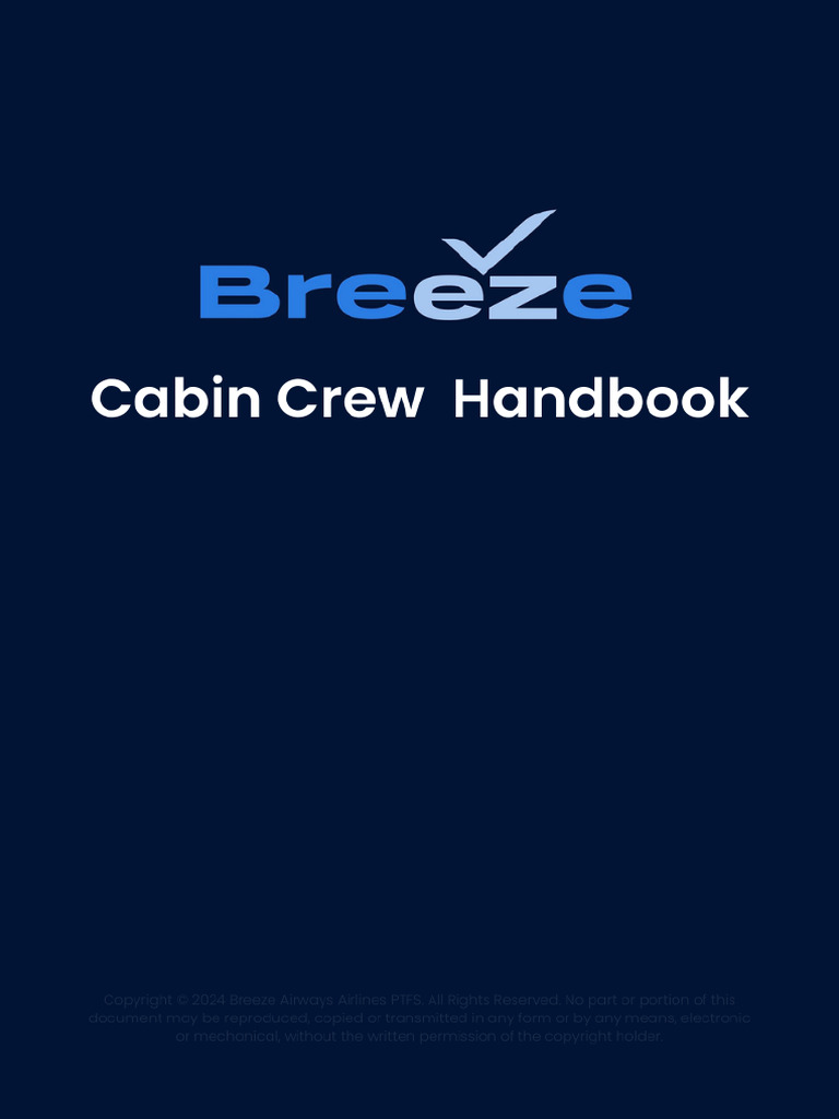 Breeze Airways PTFS Cabin Crew Handbook | PDF