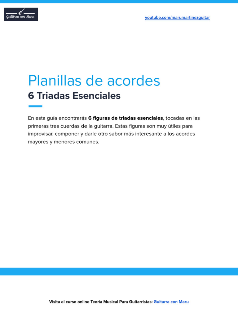 Las 6 Triadas Esenciales Guia PDF | PDF