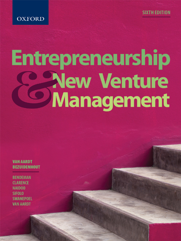 Entrepreneurship and New Venture Management 6e | PDF