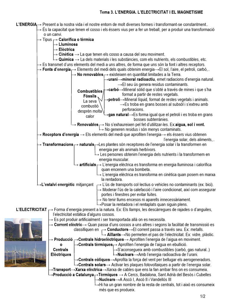 3 Energia | PDF | Fenomeno fisico | Cantidad