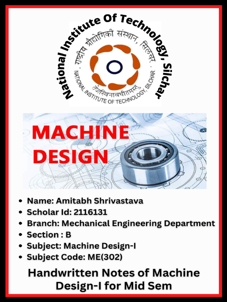 Machine Design | PDF