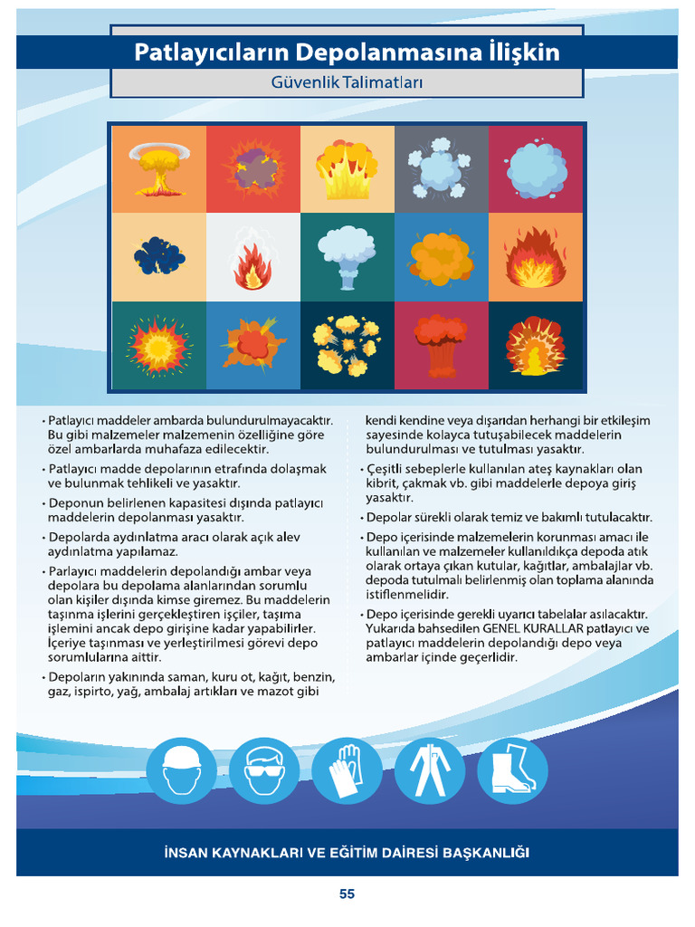 Patlayici GVNL Depo Talimat | PDF