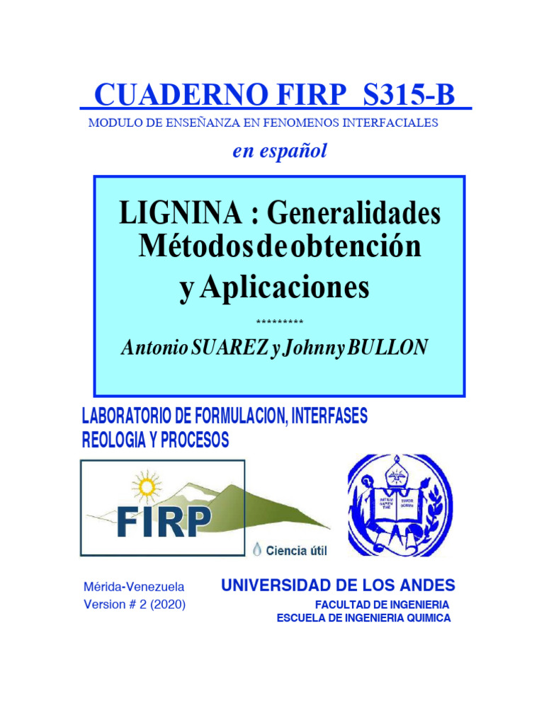 S315B Lignina | PDF