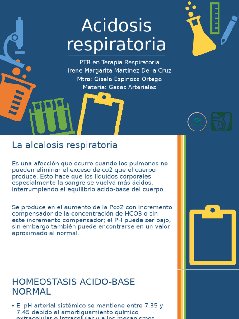 Acidosis Respiratoria | PDF | Sistema respiratorio | Medicina CLINICA