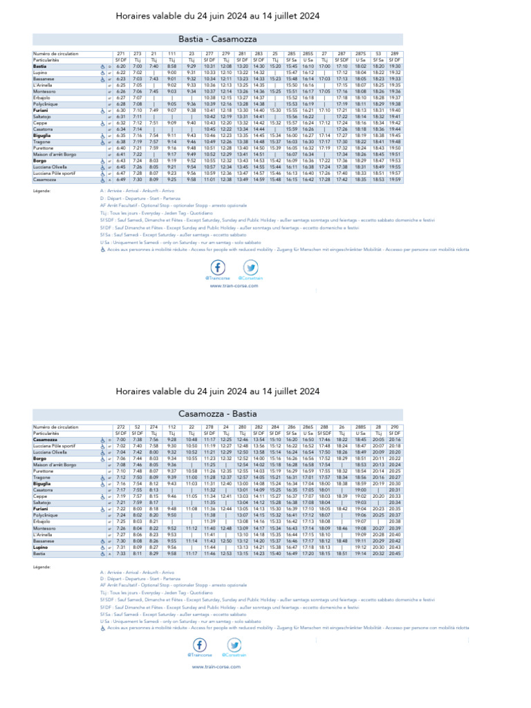 Ete 2024 Suburbain | PDF