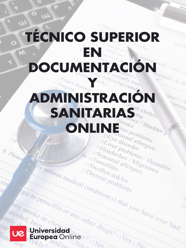 Tecnico Superior Documentacion Administracion Sanitaria Online Folleto | PDF