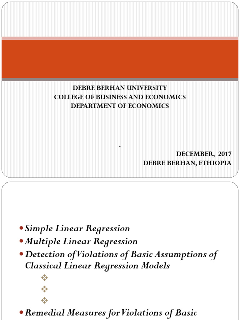 Regression Using Stata | PDF