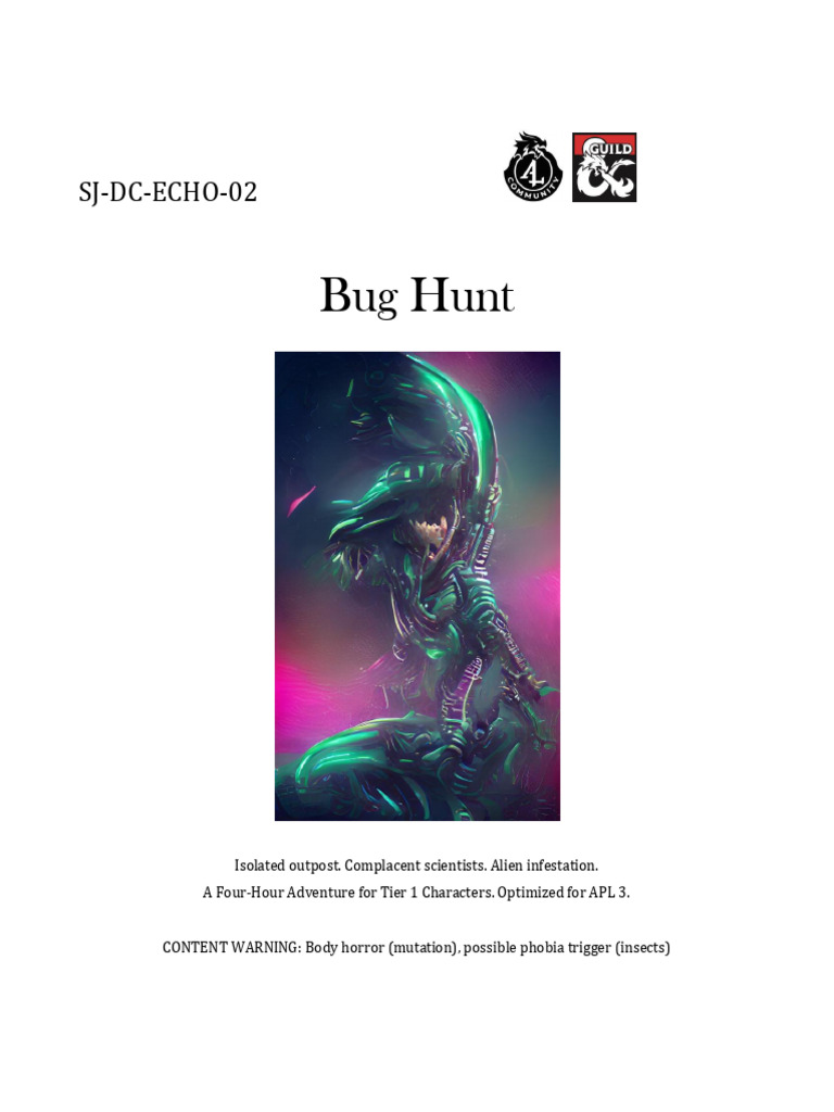 SJ DC ECHO 02 - Bug - Hunt - v1.0 | PDF