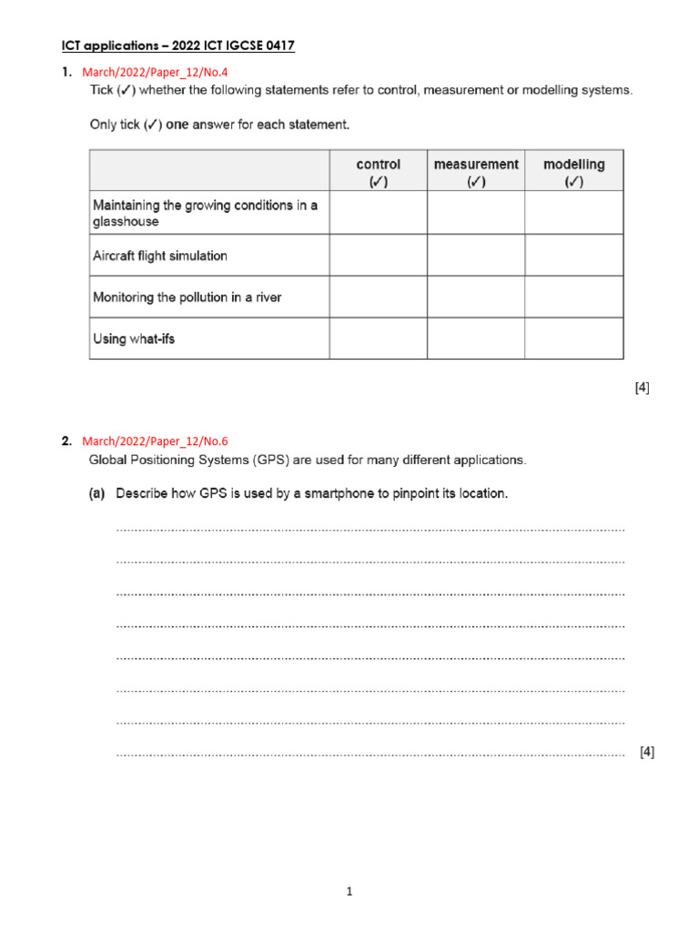 2022 ICT Applications IGCSE 0417 | PDF 2022 ICT Applications IGCSE 0417 | PDF