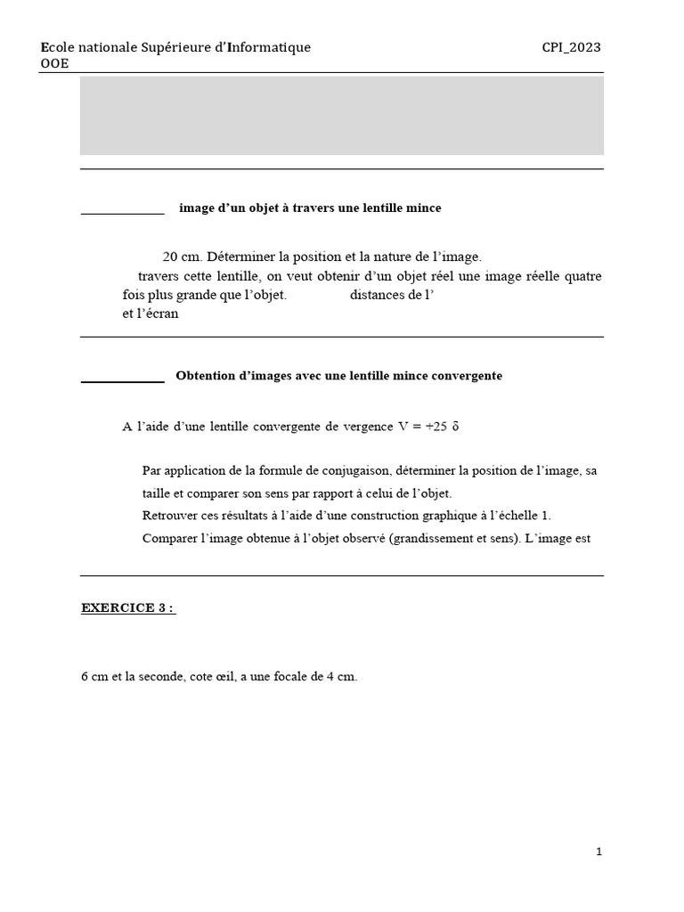 SÃ©rie 05 - OOE - 2023 | PDF