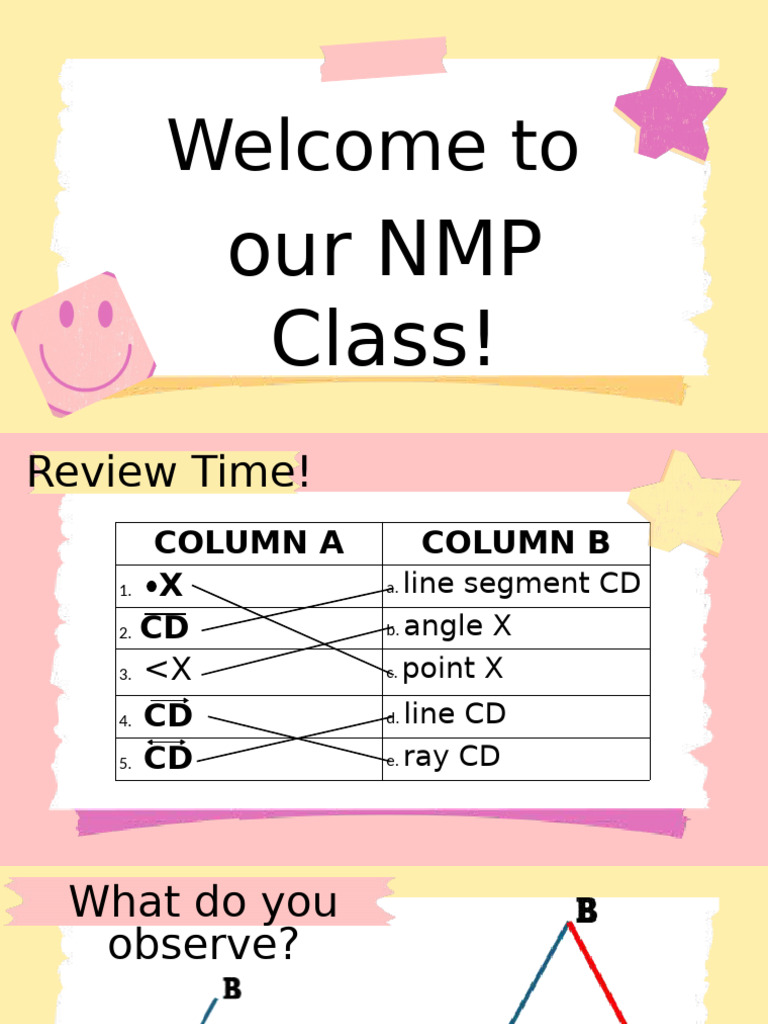 Grade 7-NMP (Week 1 Day 1) | PDF