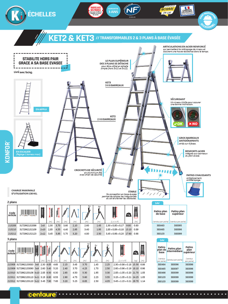 Fiche Produit KET2 KET3-1 | PDF