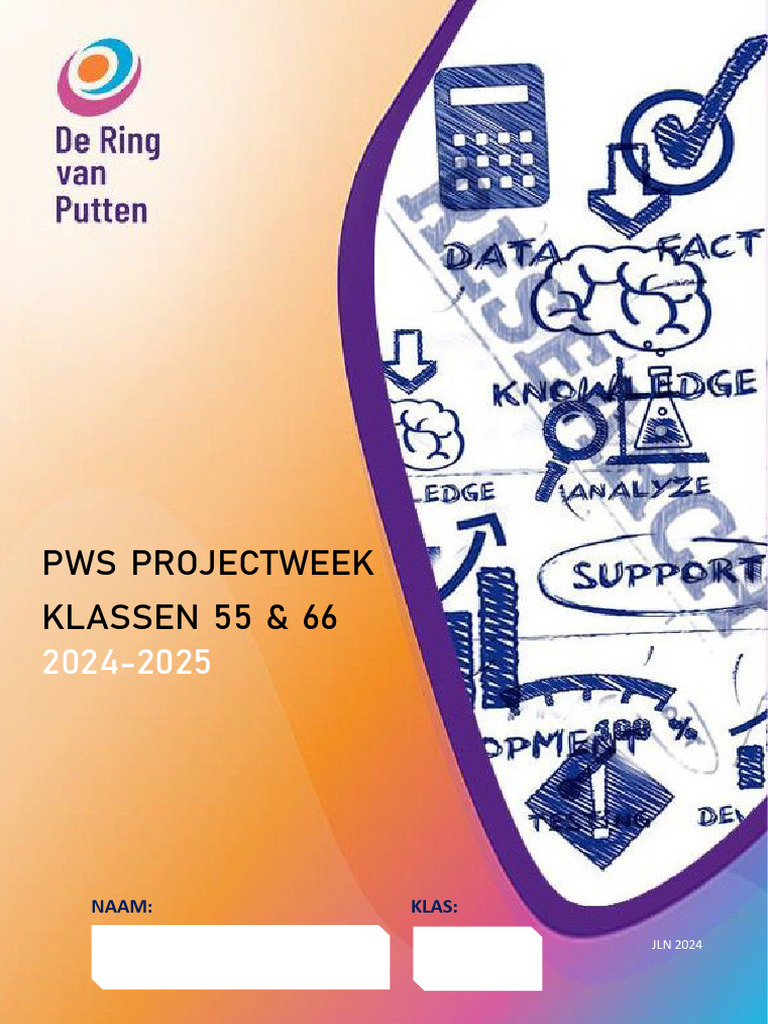 PWS Informatieboekje 2024-2025 | PDF