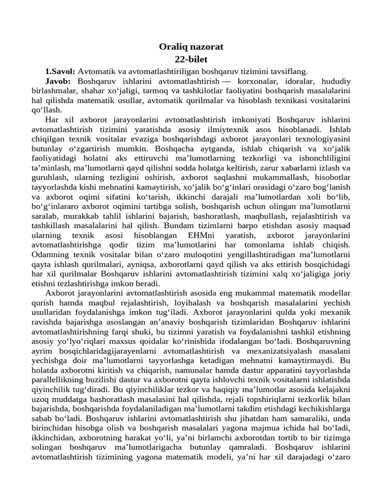 Oripov Mansur On | PDF