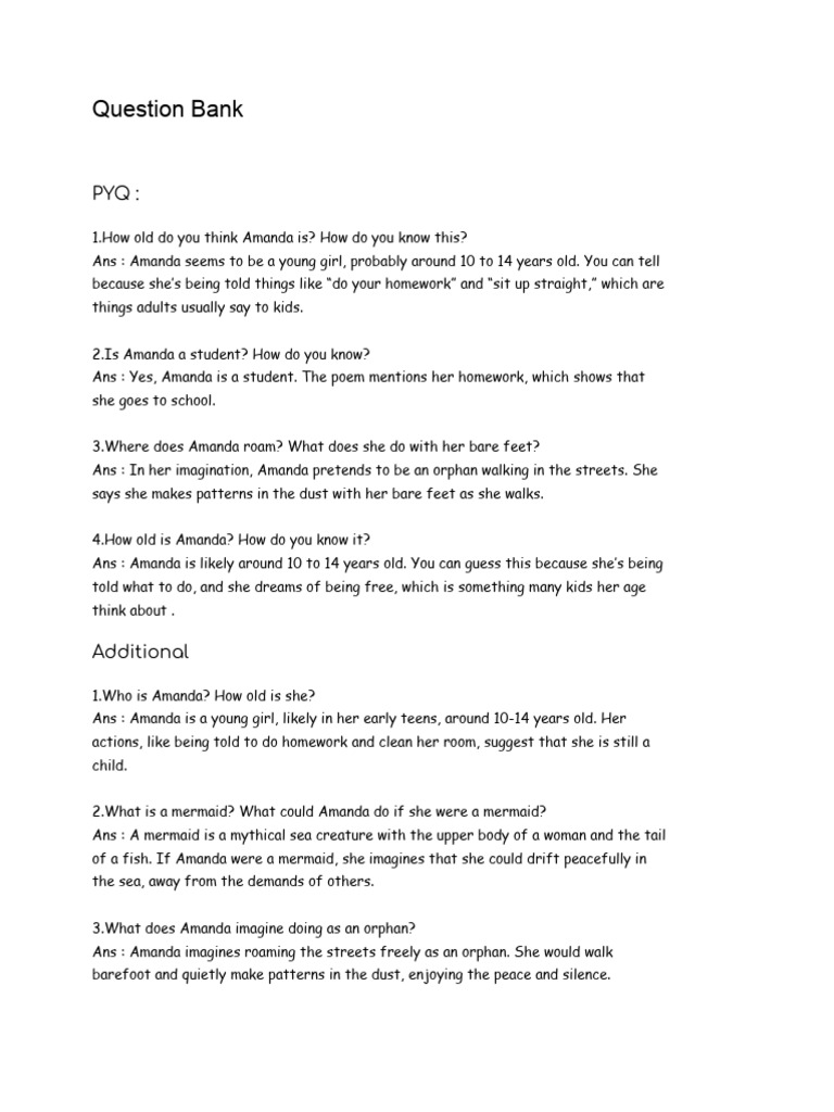 English Questions | PDF