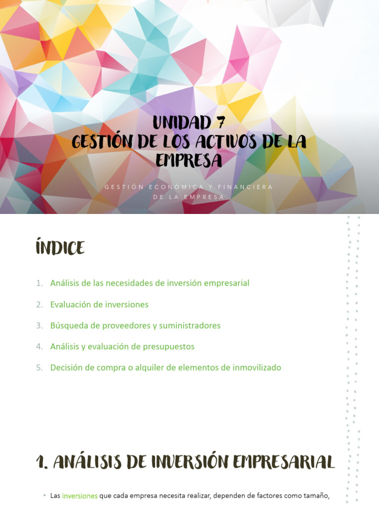 Unidad 7 Gefe | PDF