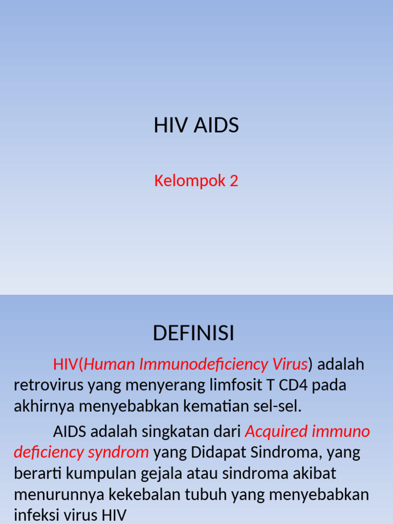HIV AIDS | PDF