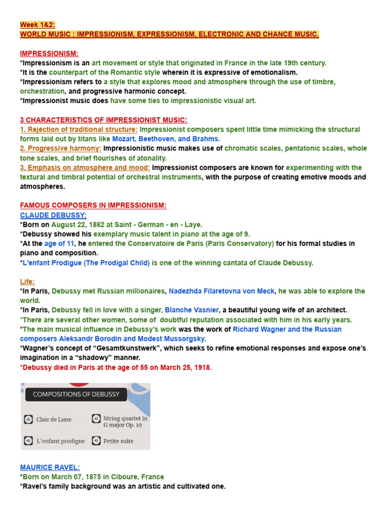 Copy of Copy of MAPEH Reviewer (1ST QT) | PDF Copy of Copy of MAPEH Reviewer (1ST QT) | PDF
