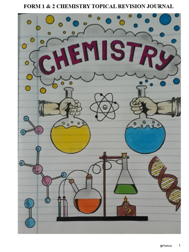 Chemistry Revision Booklet-Form 1&2 | PDF | Solubility | Chemistry