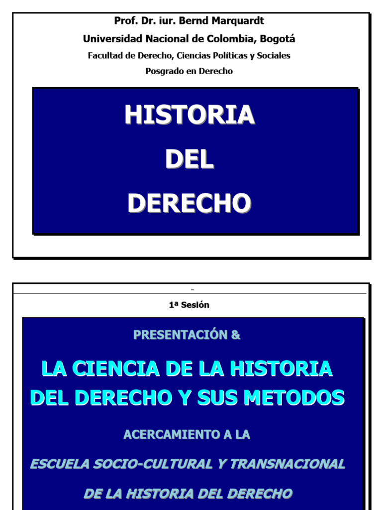 1 Historia Del Derecho Metodos 2021 | PDF 1 Historia Del Derecho Metodos 2021 | PDF