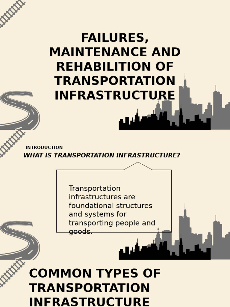 Failures Maintenance and Rehabilitation | PDF