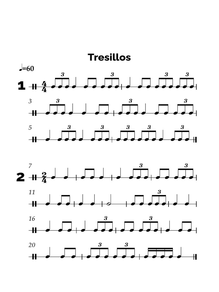 Tresillo | PDF