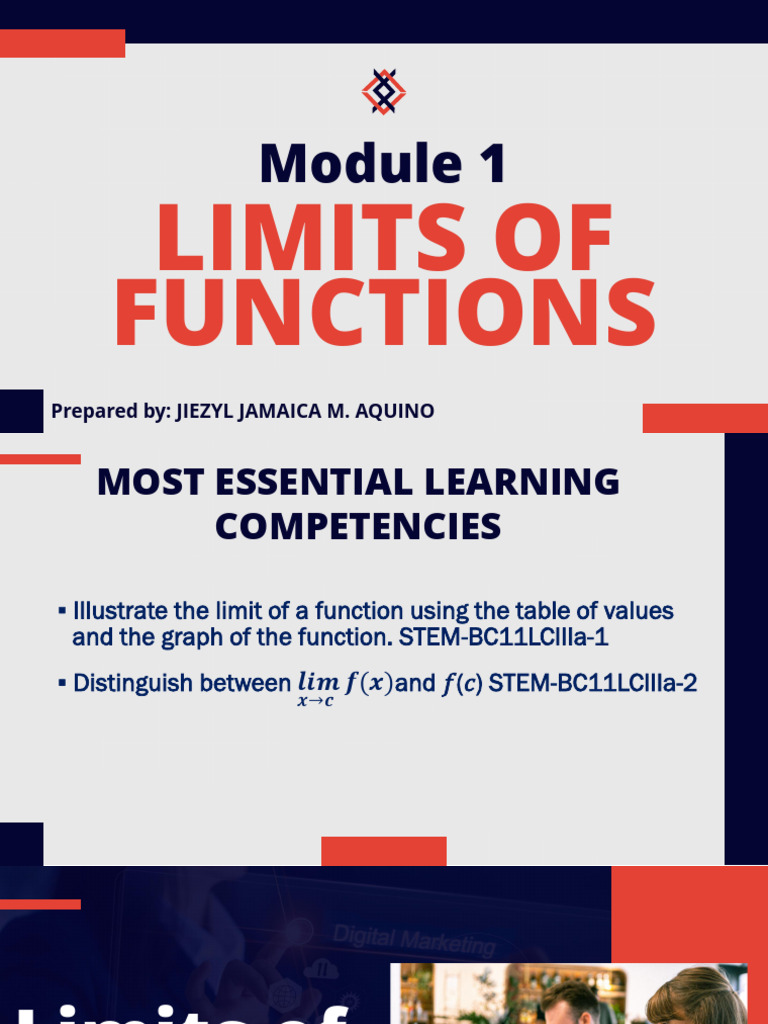 Q3 - Module 1 - Basic Calculus | PDF