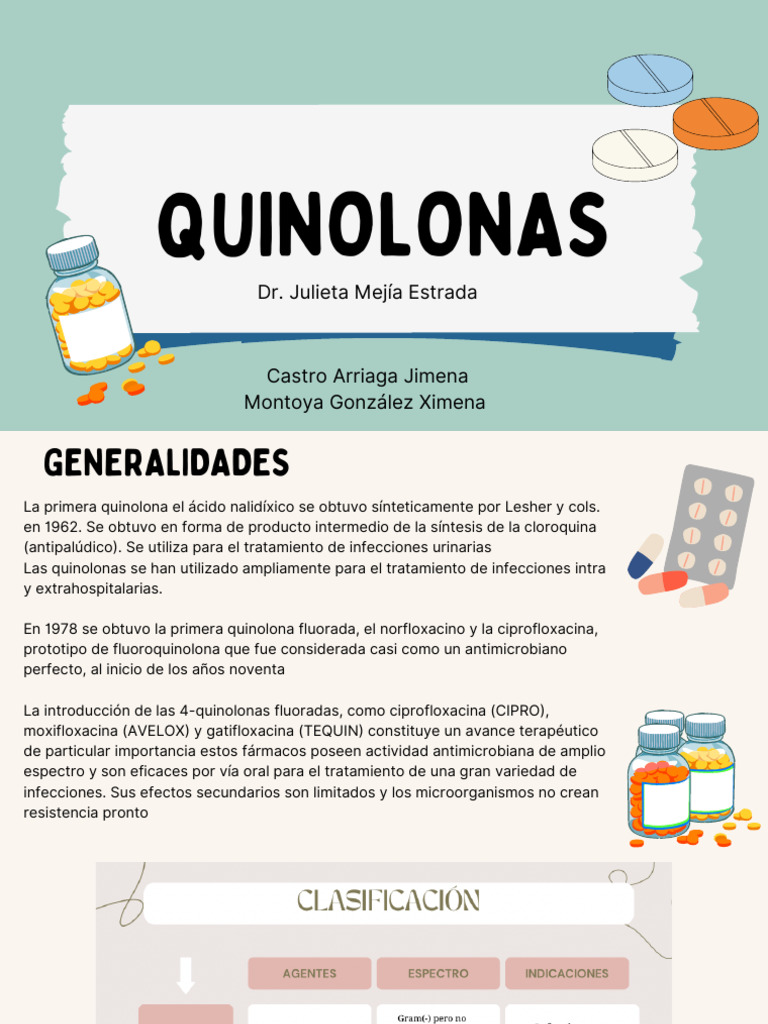 10 - Quinolonas | PDF