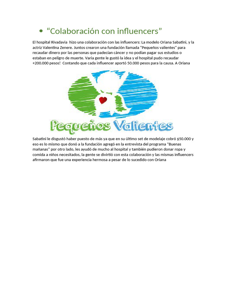Colaboración Con Influencers Cívica | PDF