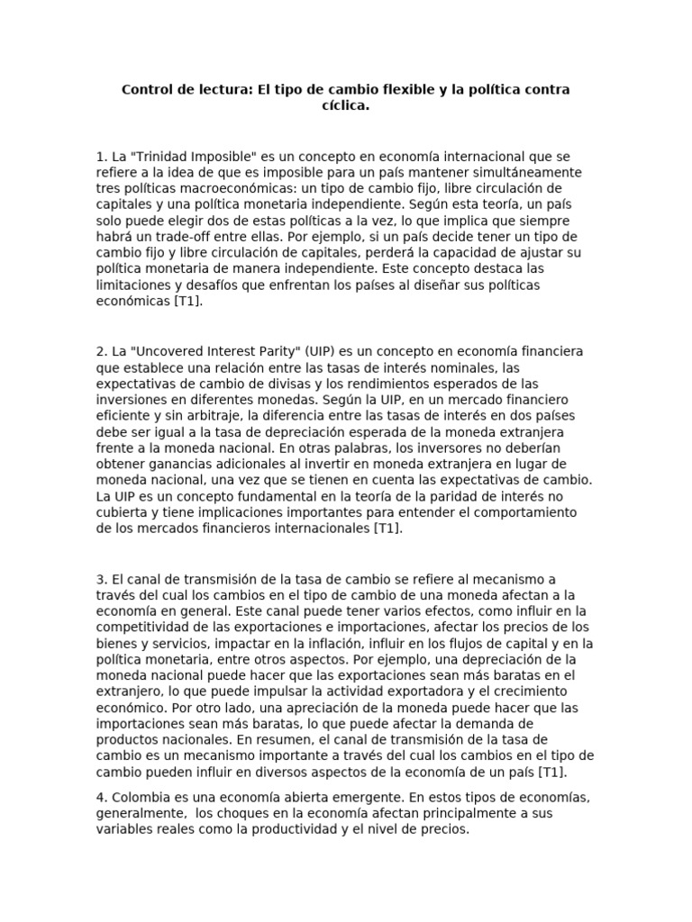 Control de lectura 2 | PDF
