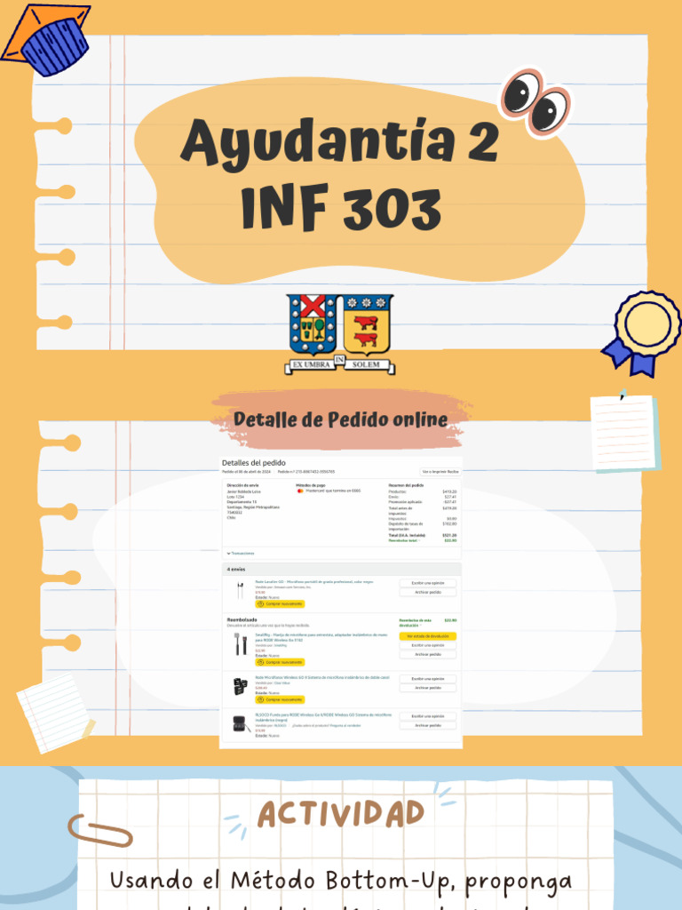 Ayudantía 1 INF 10 | PDF
