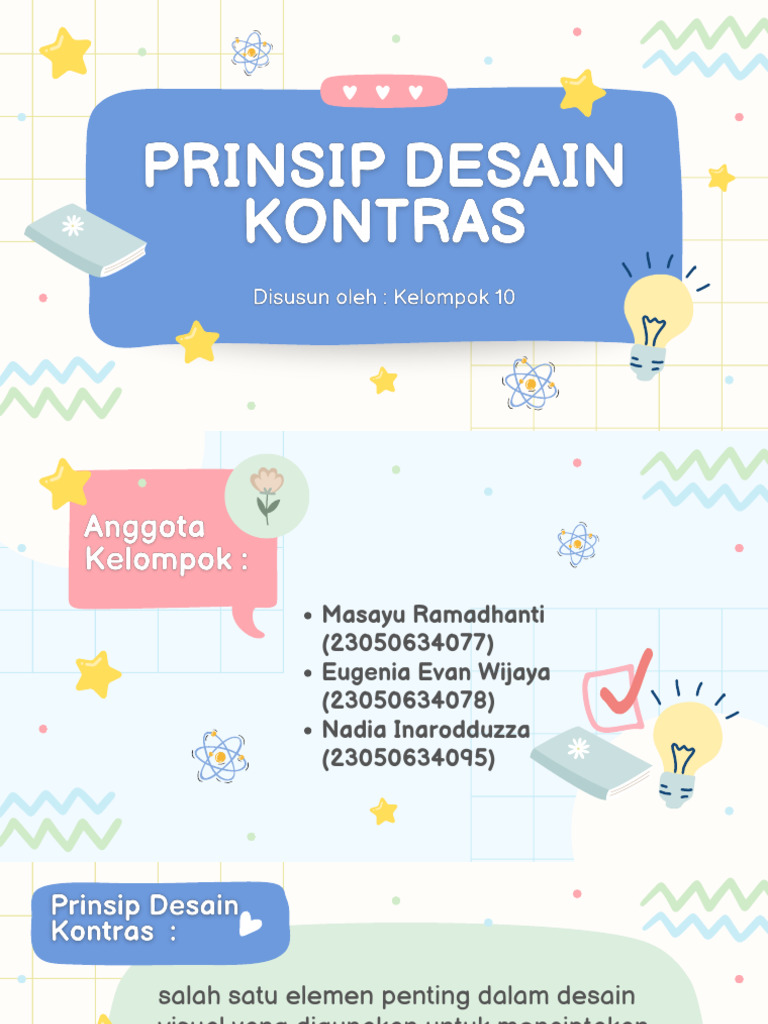 Prinsip Desain Kontras | PDF