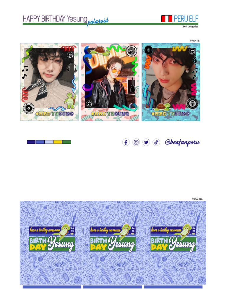 Set HBD YS - 2022 | PDF