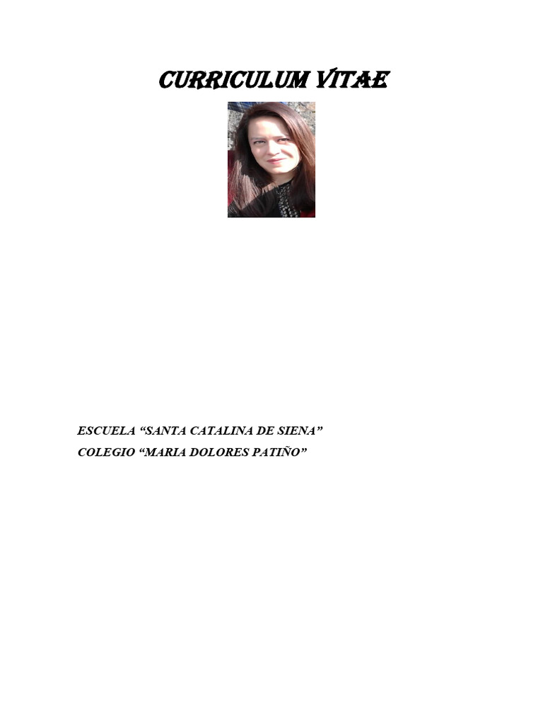 CV EMMA Actual | PDF | Ciencias sociales