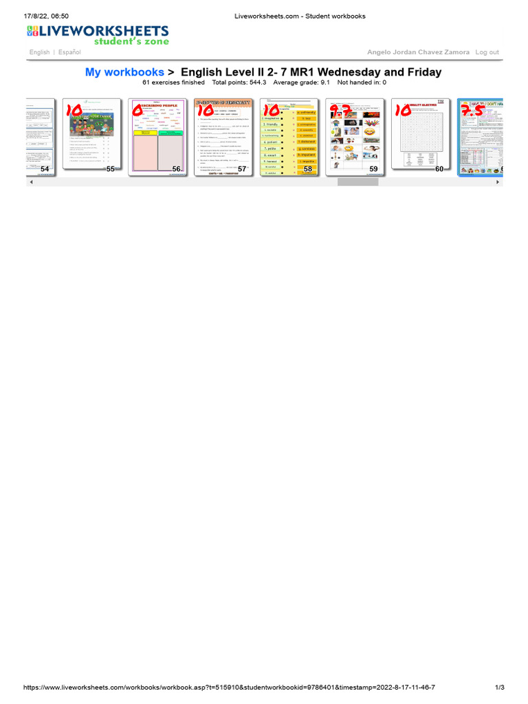 Chavez Angelo Liveworksheets. 63 | PDF