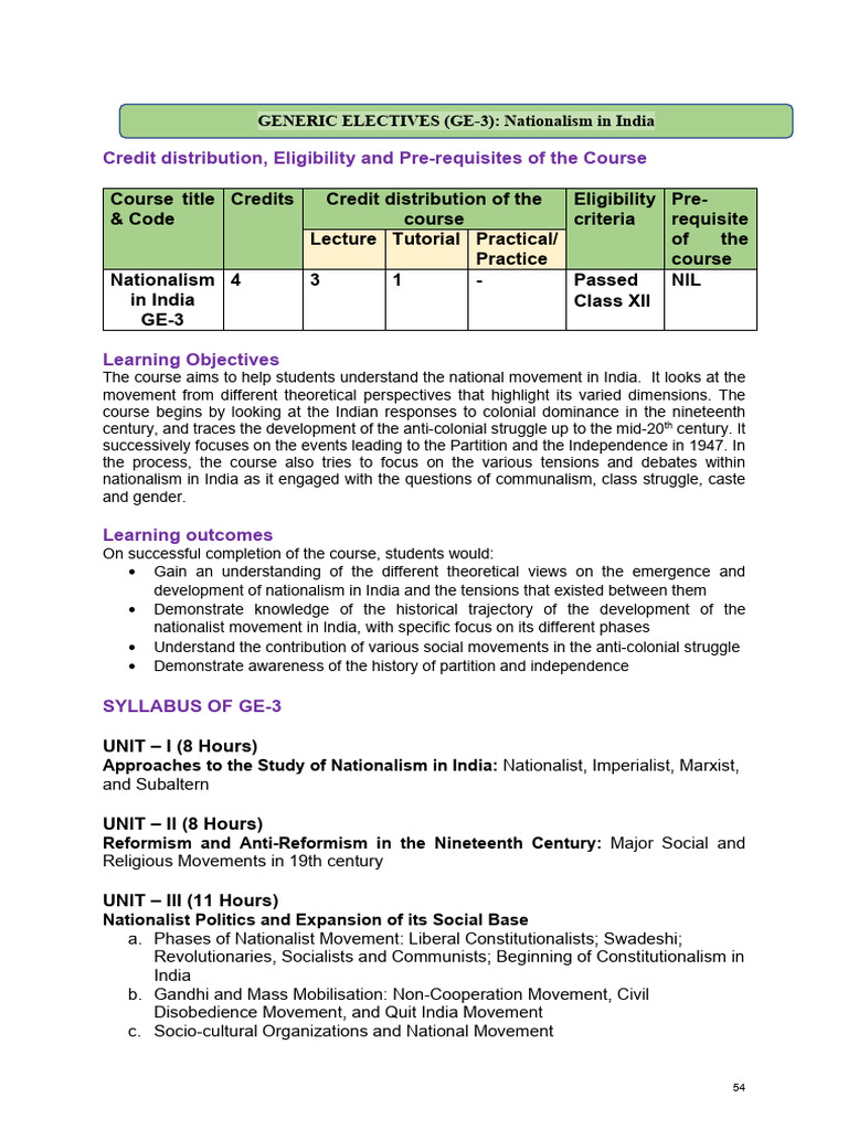 GE Pol. Sci. | PDF
