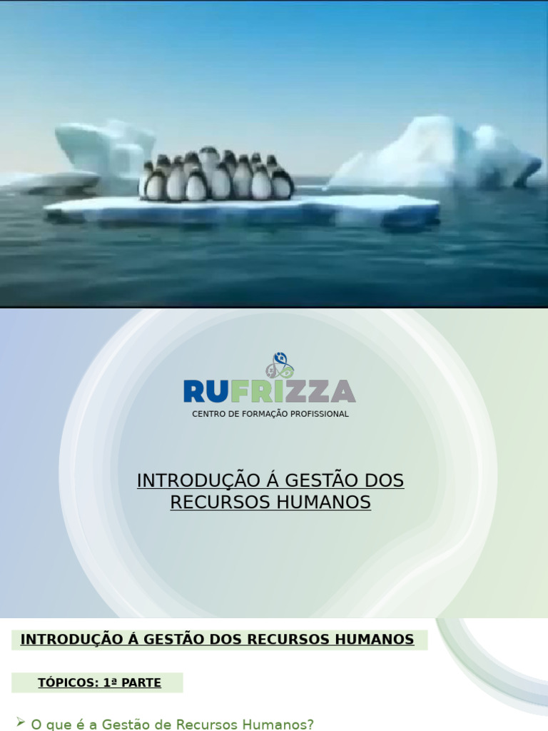 1 Sessão Introdução RH | PDF