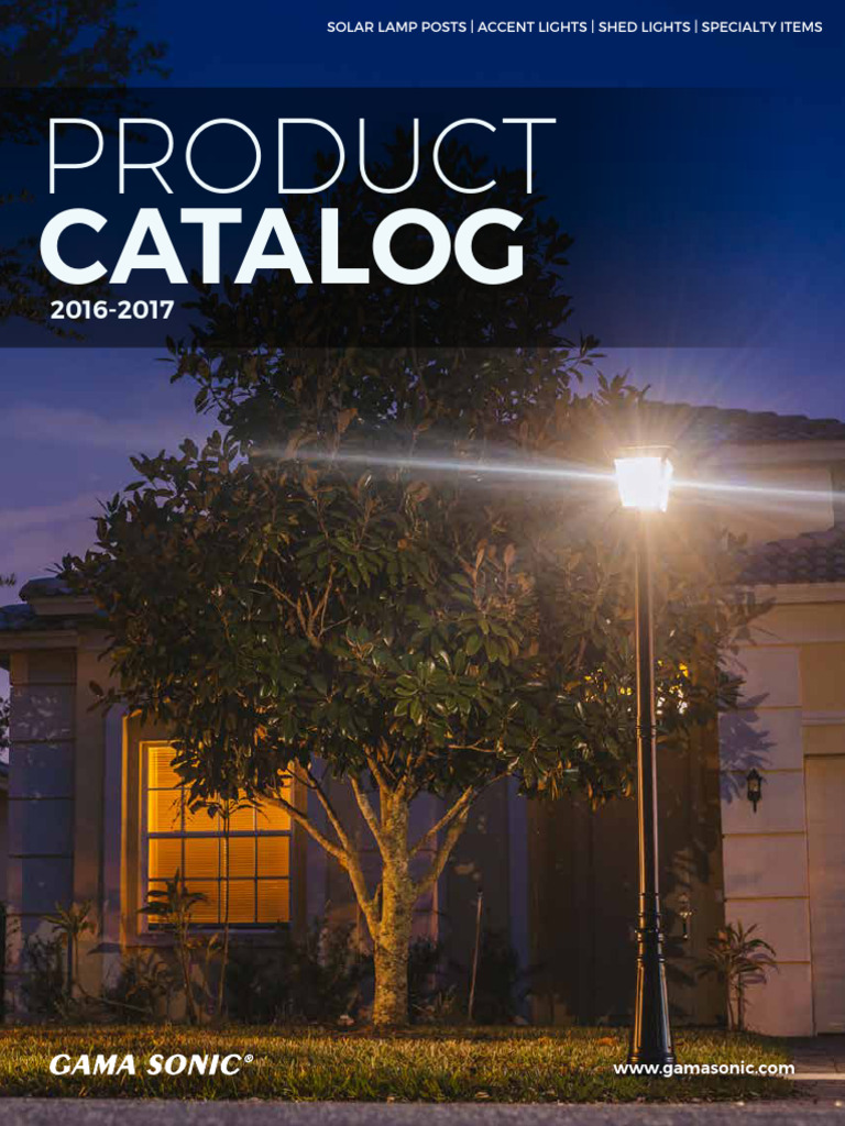 Gama Sonic (Exterior Lighting) | PDF