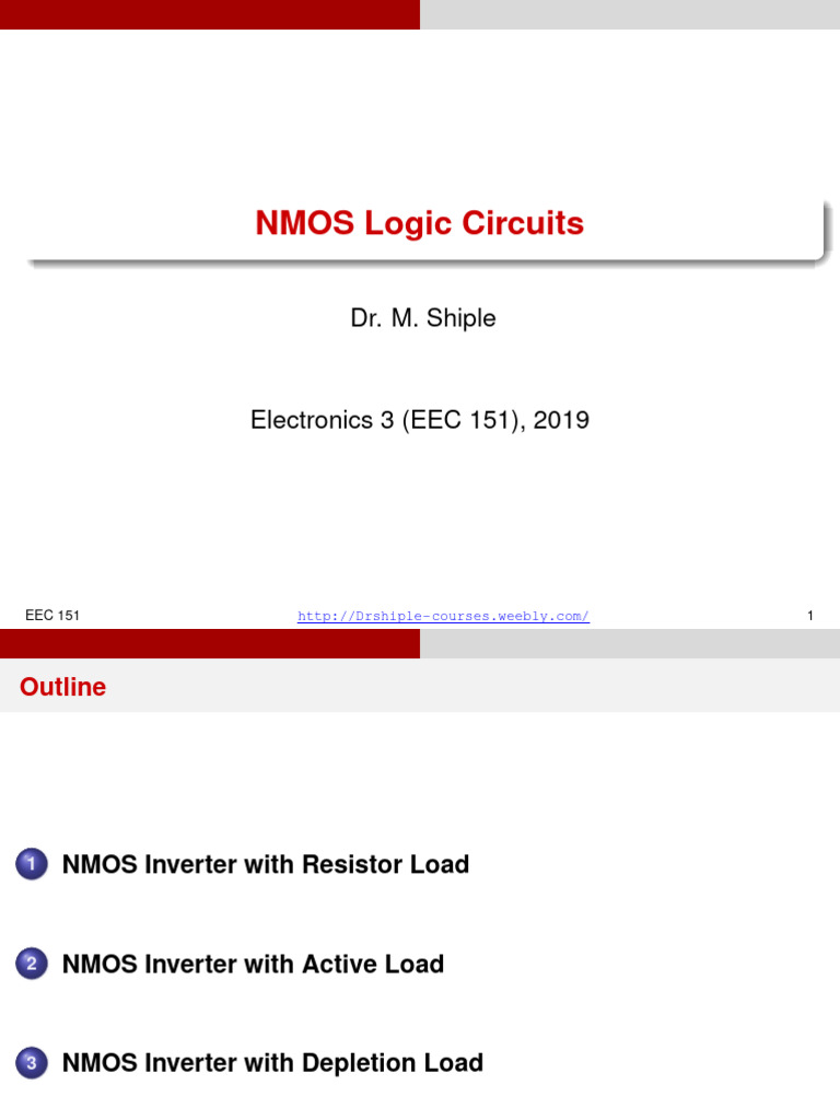NMOS | PDF