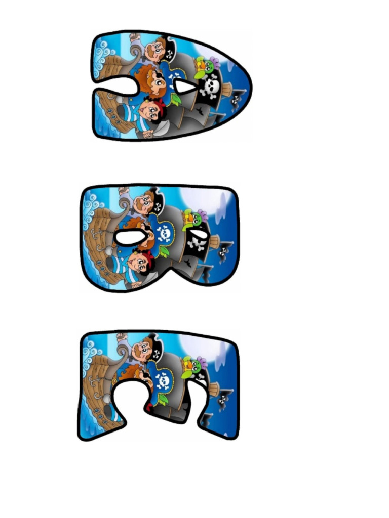 Abecedario Piratas | PDF