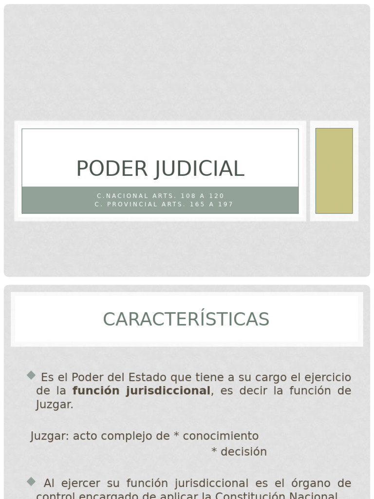 poder judicial | PDF