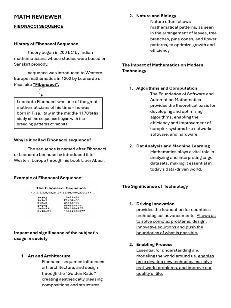Math Reviewer PDF | PDF