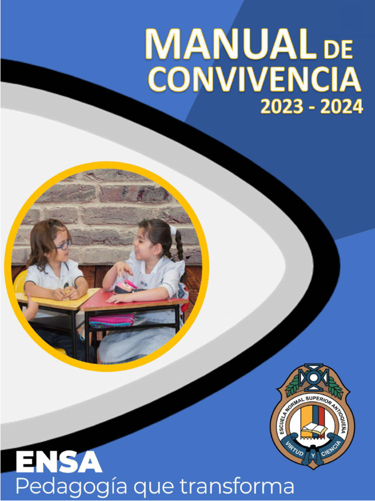 Manual de Convivencia Ensa 2024 | PDF