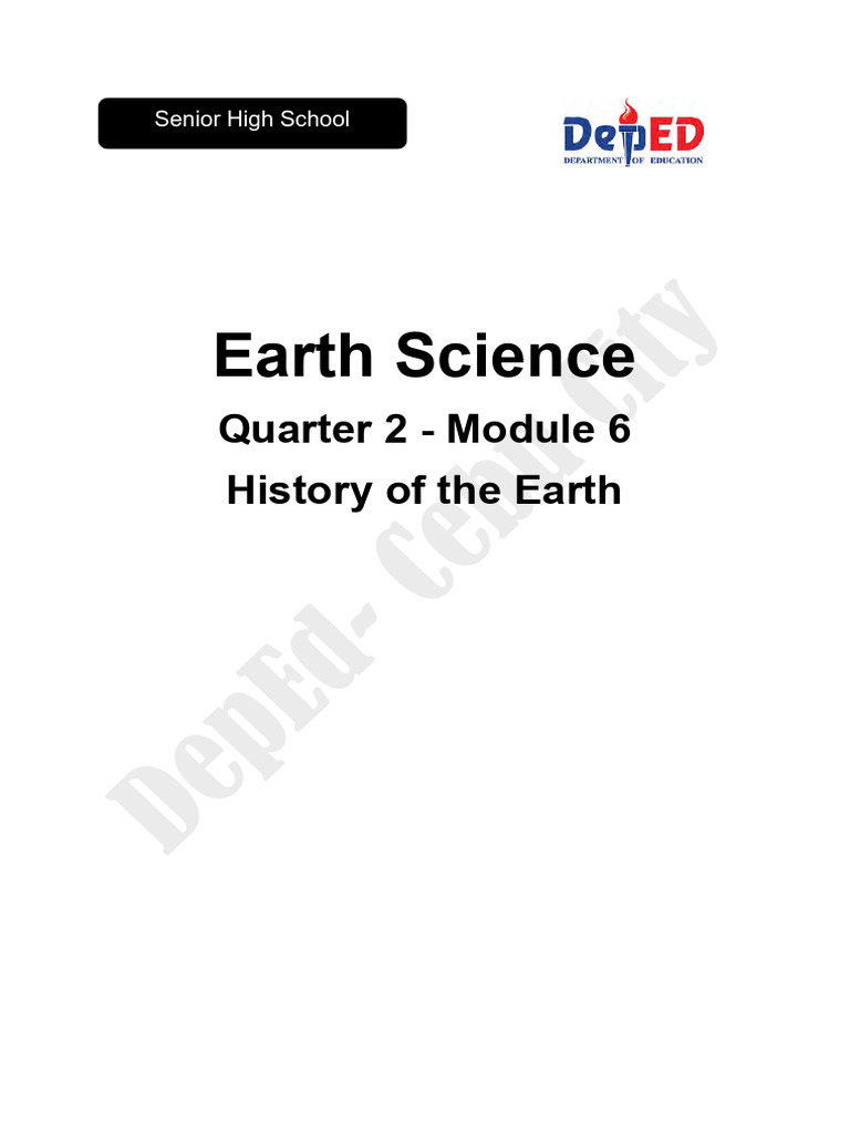 Earth - Science Lesson | PDF