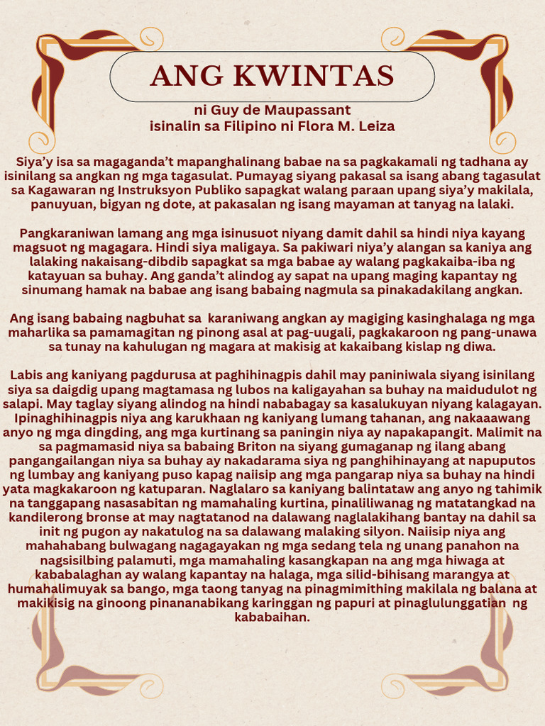 Cream Informative Safety Reminders Traslación Flyer | PDF