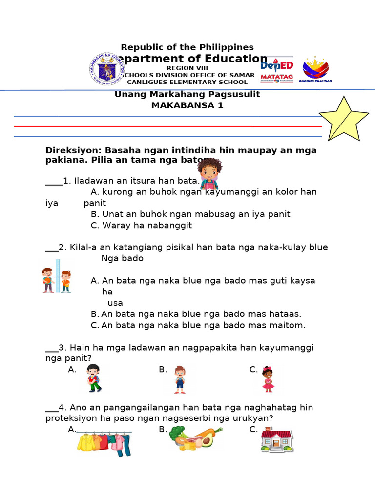 Grade 1 Makabansa | PDF
